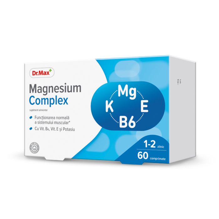 Dr. Max Magnesium Complex, 60 comprimate filmate – OMNIAMED